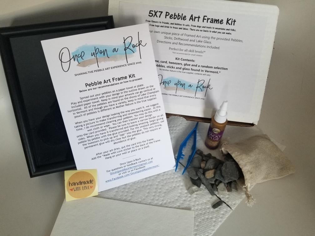 frames for pebble art